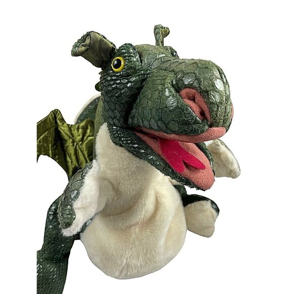 Folkmanis Puppets | Toys | Folkmanis Baby Dragon Hand Puppet Green ...